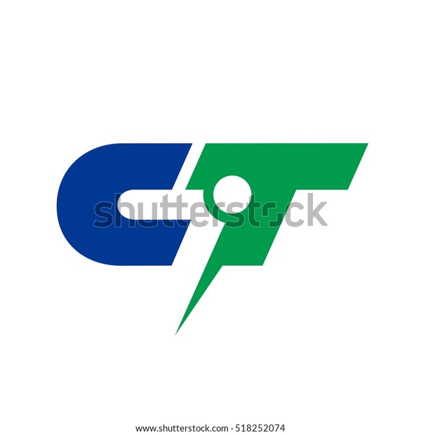 Letter C T Logo Vector Stock Vector (Royalty Free) 518252074 | Shutterstock
