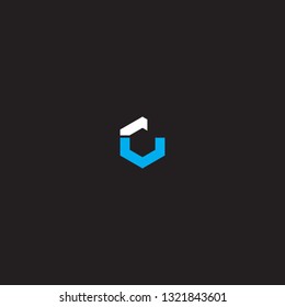 Letter C V Logo Design Stock Vector (Royalty Free) 1321843601 ...