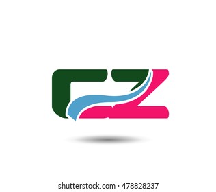 Letter C Z Logo Vector Stock Vector (Royalty Free) 478828237 | Shutterstock