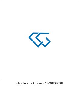 Letter Cg Logo Icon Design Template Stock Vector (Royalty Free ...