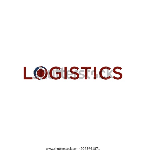 diseño de logotipo de color rojo: vector de stock (libre de regalías ...