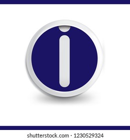 Letter Circle Icon Logo Element Letter Stock Vector (Royalty Free ...