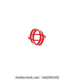 Letter Circle New Logo Vector Stock Vector (Royalty Free) 1462301432 ...