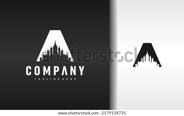 Letter City Building Logo Stock Vector (Royalty Free) 2179139735 ...