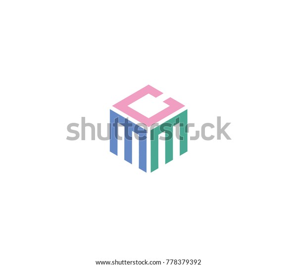 Letter Cmm Logo Template Hexagon Logo Stock Vector (Royalty Free ...