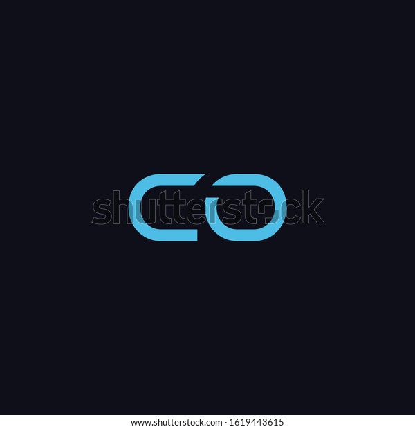 Letter Co Logo Design Template Vector Stock Vector (Royalty Free ...