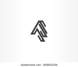 Letter Concept Logo Design Icon Stock Vector (Royalty Free) 2058552536 ...