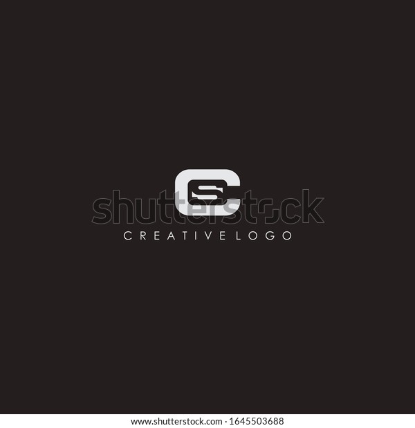 Letter Cs Letter Mark Logo Inspiration Stock Vector (Royalty Free ...