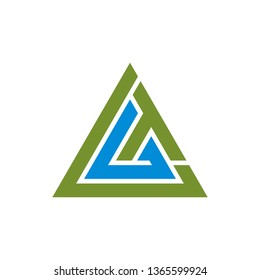 Letter Cta Logo Vector Template Stock Vector (Royalty Free) 1365599924