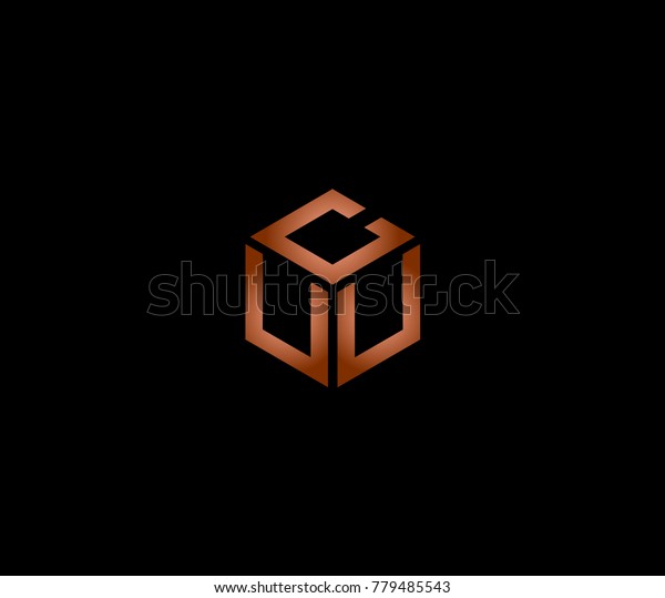 Letter Cuu Logo Three Letter Icon Stock Vector (Royalty Free) 779485543 ...