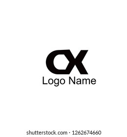 Letter Cx Logo Icon Stock Vector (Royalty Free) 1262674660 | Shutterstock