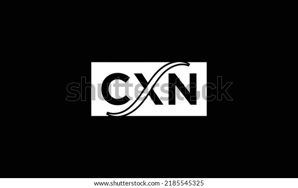 Letter Cxn Logo Design Vector Template Stock Vector (Royalty Free ...