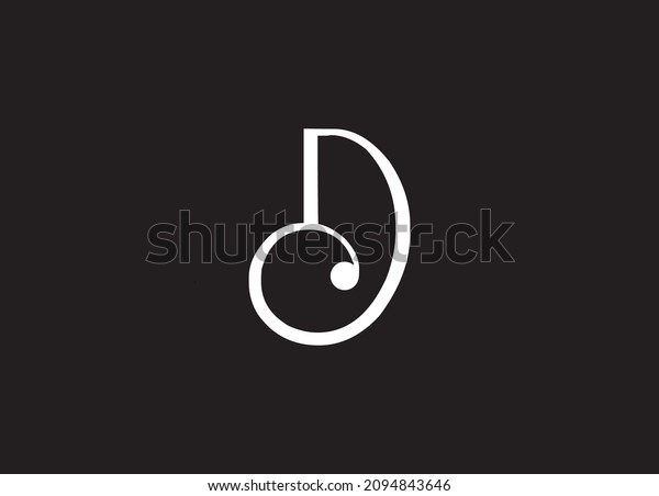 Letter D C Icon Logo Design Stock Vector (Royalty Free) 2094843646 ...