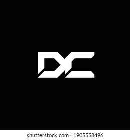 Letter D C Logo Design Vector Stock Vector (Royalty Free) 1905558496 ...