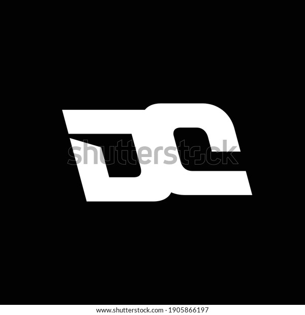 Letter D C Logo Design Vector Stock Vector (Royalty Free) 1905866197 ...