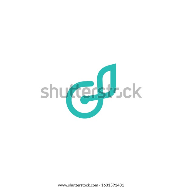 Letter D Circle Logo Design Concept Stock Vector (Royalty Free ...