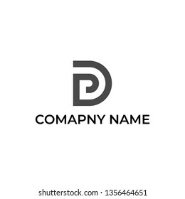 5,092 Abstract letter dp logo design Images, Stock Photos & Vectors ...