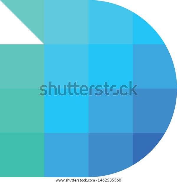 Letter D Logo Design Inspiration Stock Vector (Royalty Free) 1462535360 ...