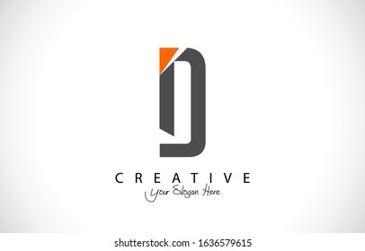 Letter D Logo Symbol Vector Illustration Stock Vector (Royalty Free ...