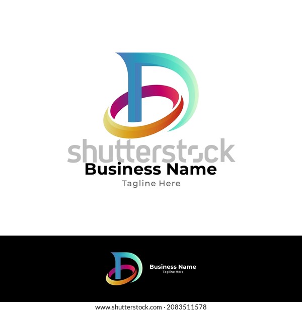 Letter D Letter O Monogram Logo Stock Vector (Royalty Free) 2083511578 ...