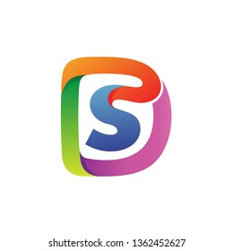Letter D S Logo Vector Stock Vector (Royalty Free) 1362452627 ...