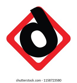Letter D Square Logo Stock Vector (Royalty Free) 1158723580 | Shutterstock