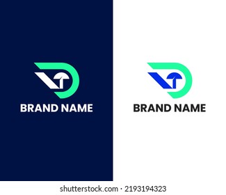 3,169 Letter d and t logo design template Images, Stock Photos ...
