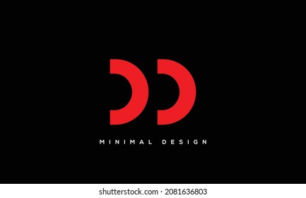 Letter Dd Cc Logo Design Vector Stock Vector (Royalty Free) 2081636803 ...