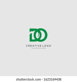 Letter Do Od Letter Mark Logo Stock Vector (Royalty Free) 1623169438 ...