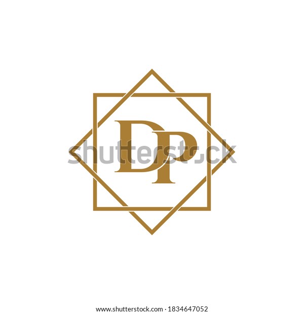 Letter Dp Luxury Logo Design Vector Stock Vector (Royalty Free ...