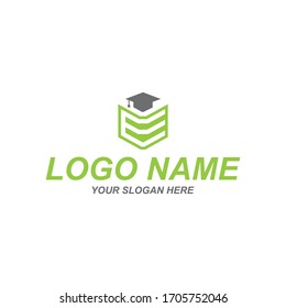 Letter E Education Logo Design Vector Stock Vector (Royalty Free ...
