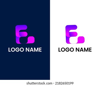 3,998 Letter f and e modern logo design template Images, Stock Photos ...