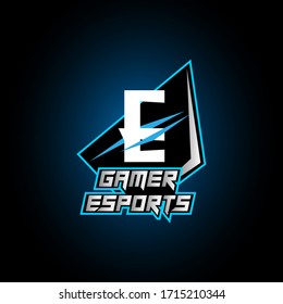 Letter Game Logo Esport Gaming Stock Vector (Royalty Free) 1715210356