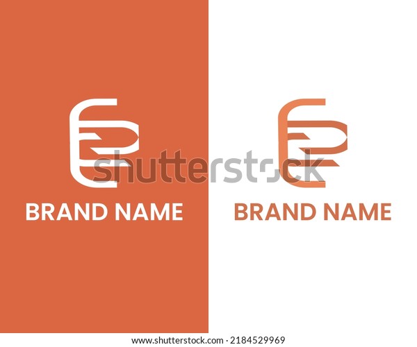 Letter E S Modern Logo Design Stock Vector (Royalty Free) 2184529969 ...