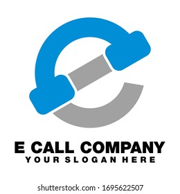 Letter E Telephone Icon Stock Vector (Royalty Free) 1695622507 ...