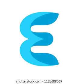 Letter E Variation Logo Illustration Design Stock Vector (Royalty Free ...