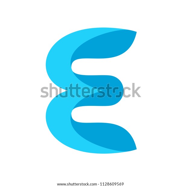 Letter E Variation Logo Illustration Design Stock Vector (Royalty Free ...