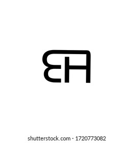 Letter Eh New Logo Vector Stock Vector (Royalty Free) 1720773082 ...