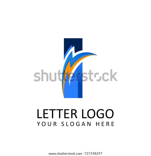 Letter Electrical Alphabet Logo Stock Vector (Royalty Free) 727198297 ...