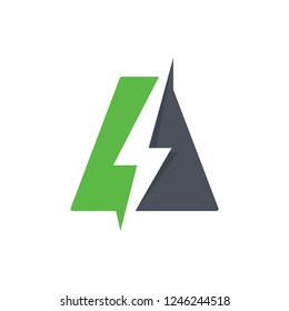 Letter Energy Stock Vector (Royalty Free) 1246244518 | Shutterstock