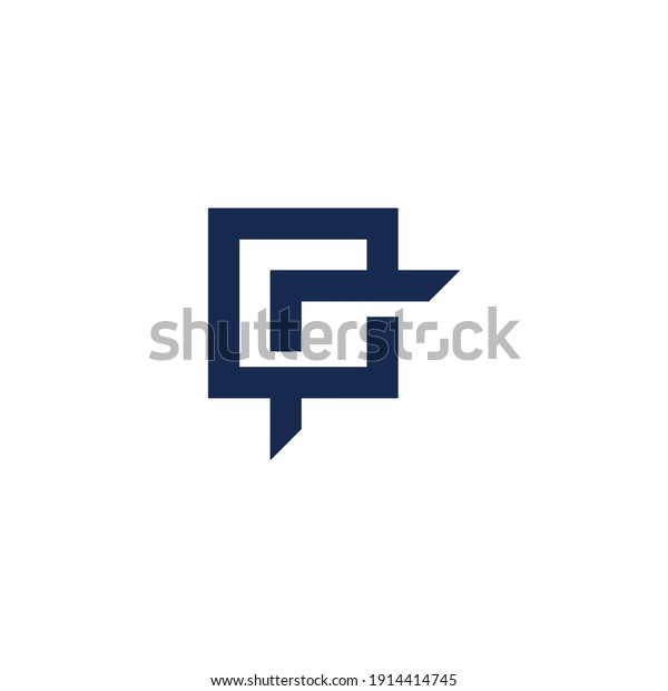 Letter Er Linked Overlapping Line Logo Stock Vector (Royalty Free ...
