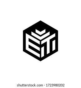 문자 EET 로고 디자인 아이콘 템플릿 스톡 벡터(로열티 프리) 1725079645 | Shutterstock