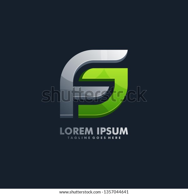 Letter F Designs Illustration Vector Templatesuitable Stock Vector ...