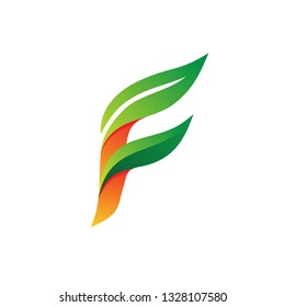 5,121 Letter f leaf logo Images, Stock Photos & Vectors | Shutterstock