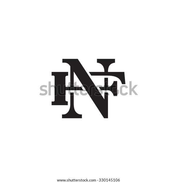 Letter F N Monogram Logo Stock Vector (Royalty Free) 330145106