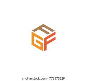 Letter Fgf Logo Hexagon Logo Stock Vector (Royalty Free) 778575829 ...
