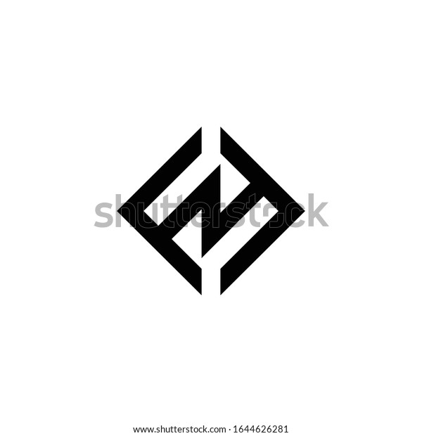 Letter Fnf Logo Design Vector Simple Stock Vector (Royalty Free ...