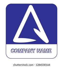 Letter Form Logo Design Template Vector 스톡 벡터(로열티 프리) 1284530164 ...