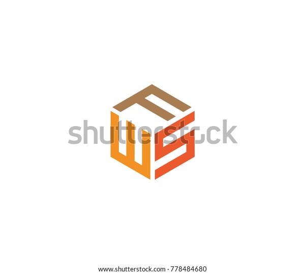Letter Fws Logo Three Letter Icon Stock Vector (Royalty Free) 778484680 ...