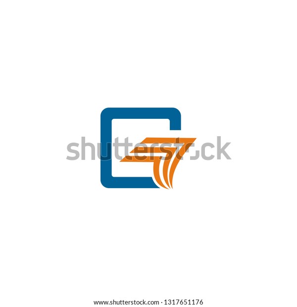 Letter G Book Paper Logo Vector Stock Vector (Royalty Free) 1317651176 ...